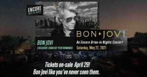 BJCI - I Bon Jovi danno il via alla serie di concerti “Encore Drive-In Nights 2021”